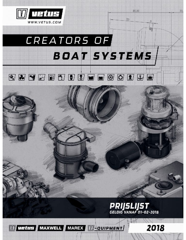 VETUS PRIJSLIJST VETUS CREATORS OF BOAT SYSTEMS Parts Manual PDF ...
