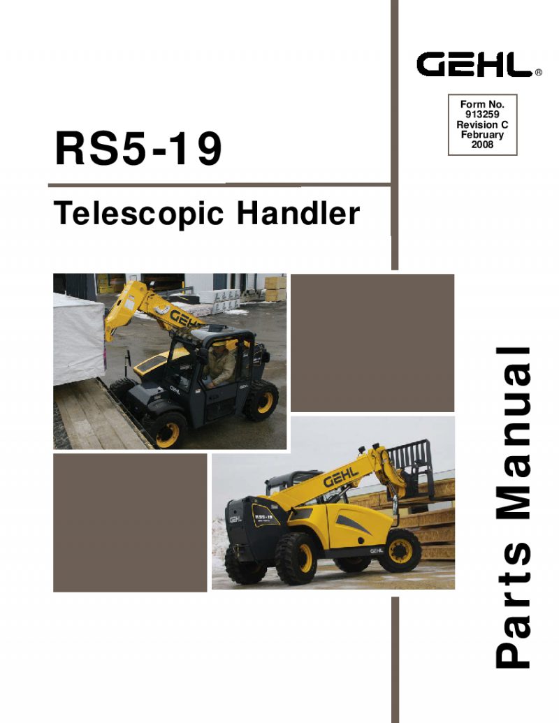 RS5-19 Parts Manual PDF Download - Service manual Repair manual PDF ...