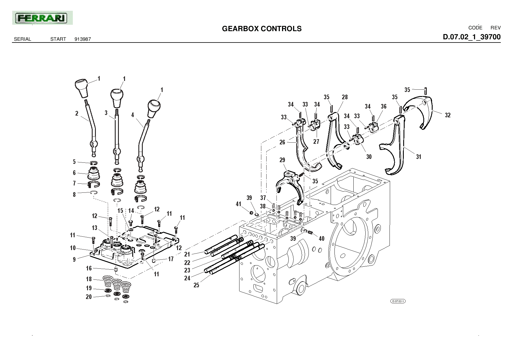 Ferrari Thor_75_85_95_RS_Rev_2 Parts manual catalog PDF Download ...