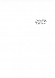 Simba 9.3m - 12.2m FW Cambridge Roll Operation Maintenance Manual PDF ...