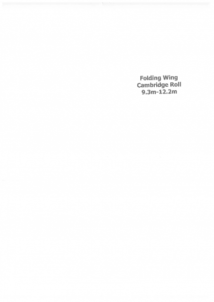 Simba 9.3m - 12.2m FW Cambridge Roll Operation Maintenance Manual PDF ...
