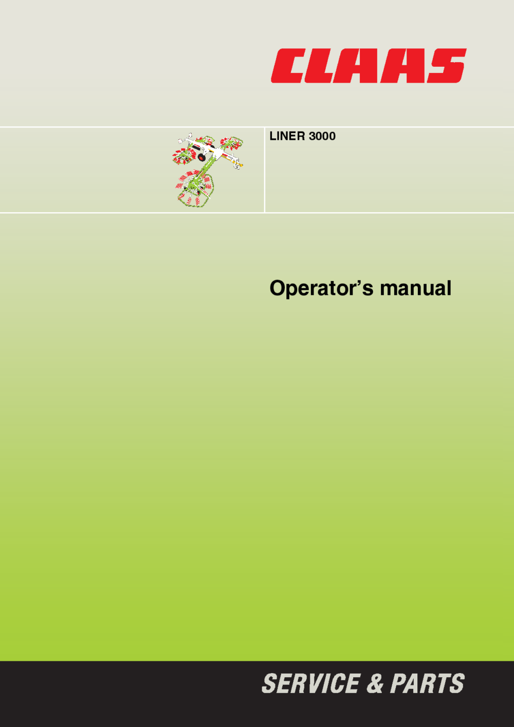 Claas MARKANT 65 55 52 Baler Operation Manual - Service manual Repair ...